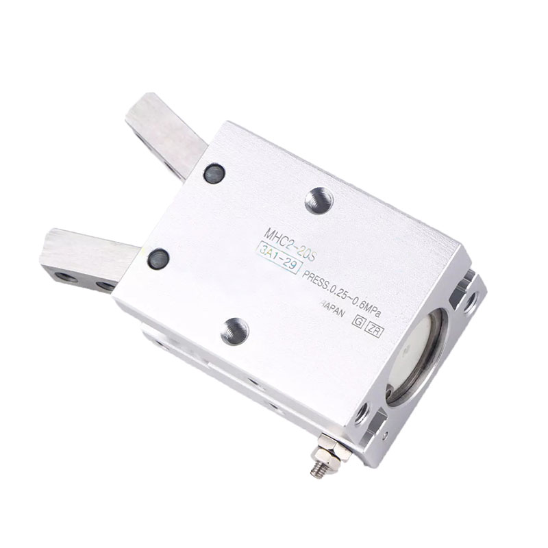 Aftermarket SMC MHC2-20S Pneumatic Angular Air Gripper Cylinder